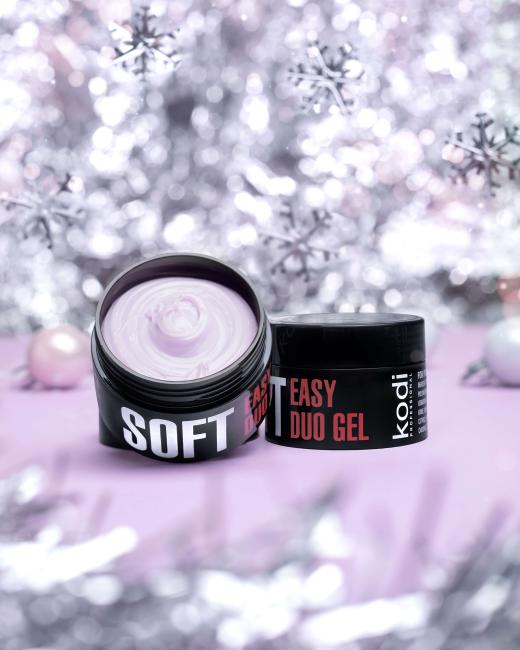 Easy Duo Gel Soft "Pastel" 01 (Acrylic-Gel) 35 g Easy duo Gel Soft ...